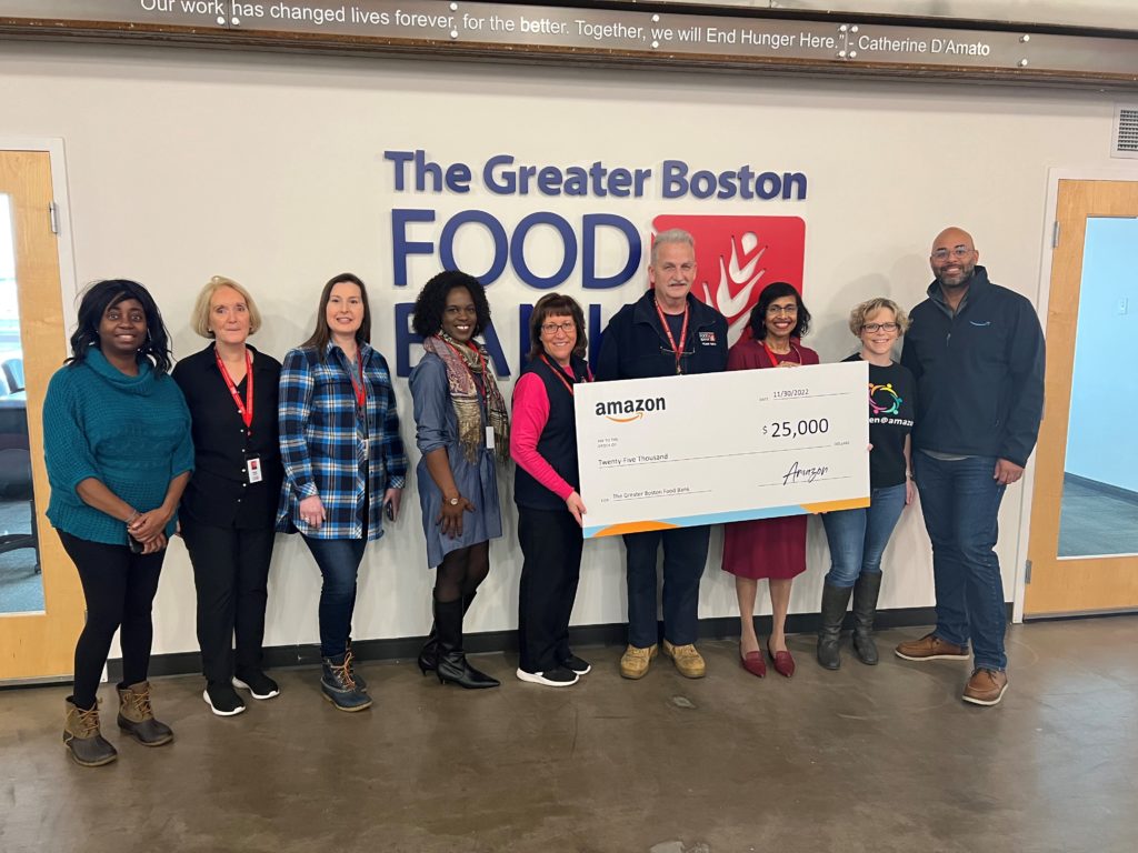 Amazon expands partnership with GBFB | The Greater Boston Food Bank