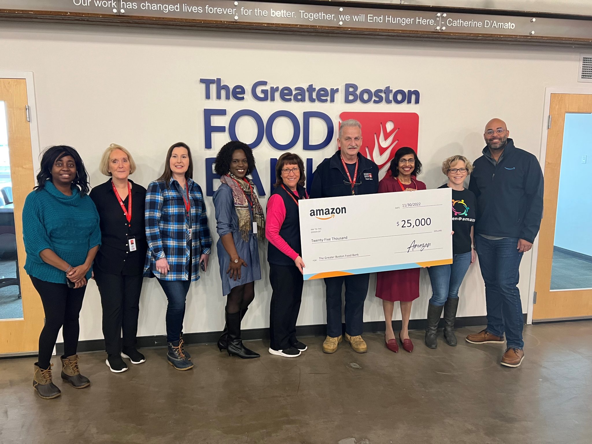 Amazon expands partnership with GBFB | The Greater Boston Food Bank