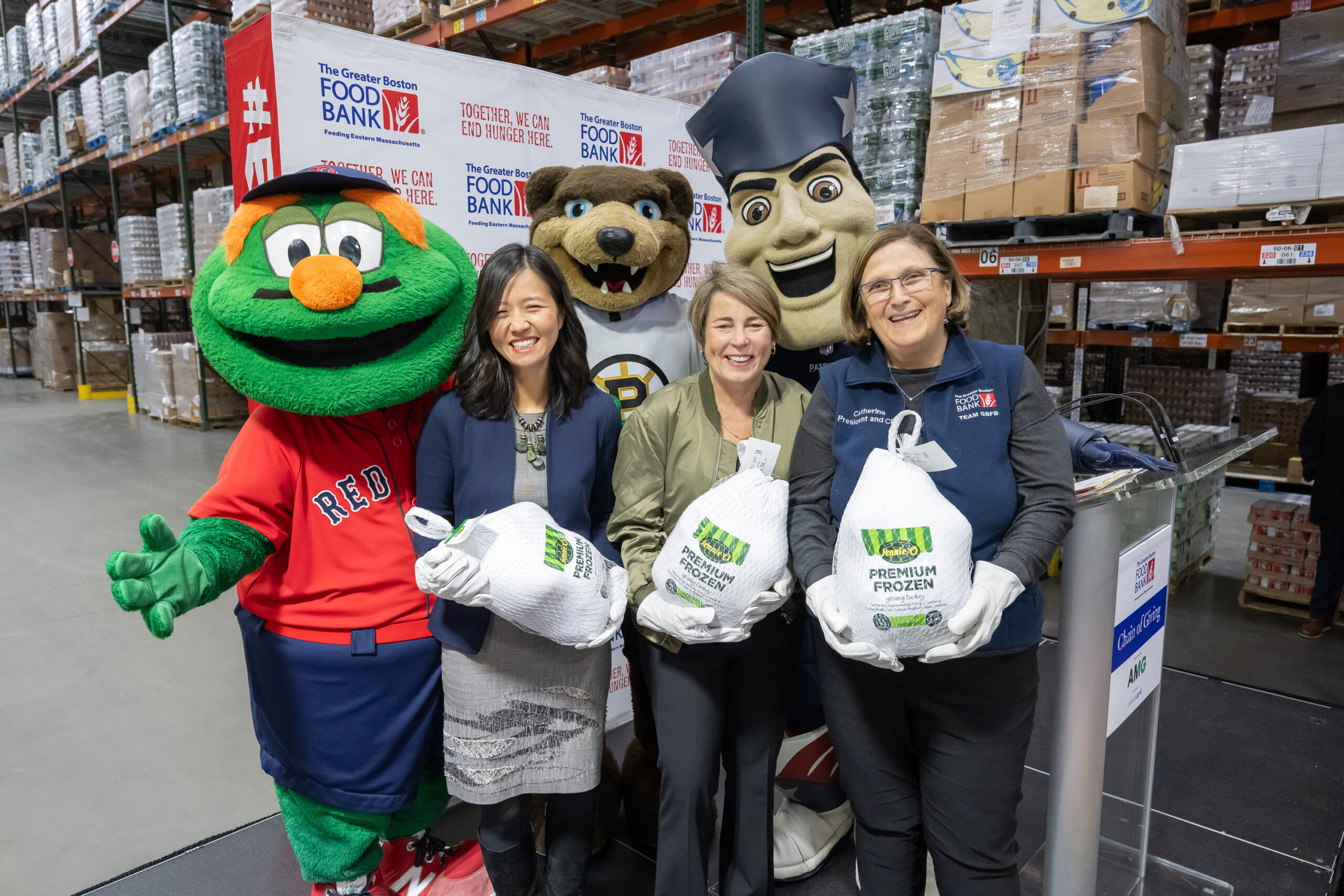 Chain of Giving | The Greater Boston Food Bank